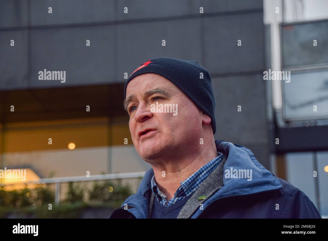 London, UK. 3rd January 2023. RMT (Rail, Maritime and Transport workers ...