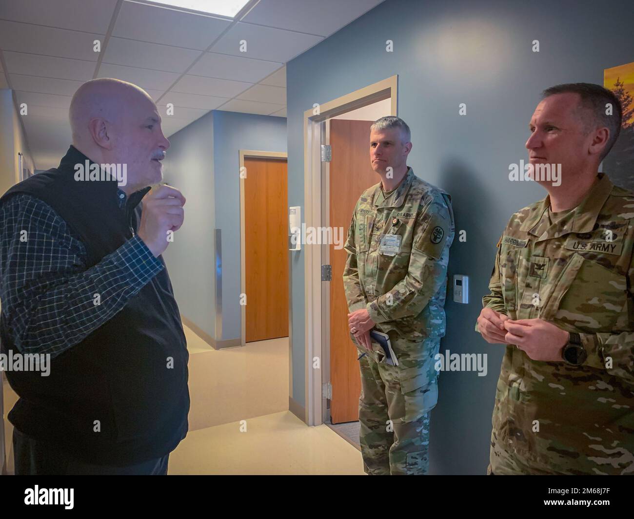 Col. Bernard Harrington, Deputy Commanding Officer for Support of the ...