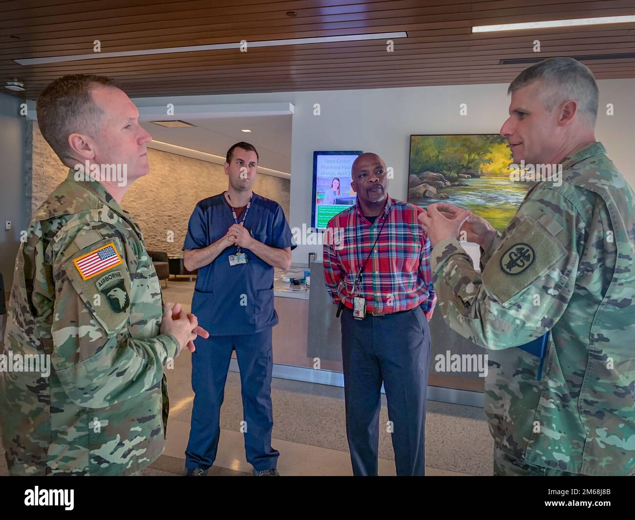 Col. Bernard Harrington, Deputy Commanding Officer for Support of the ...
