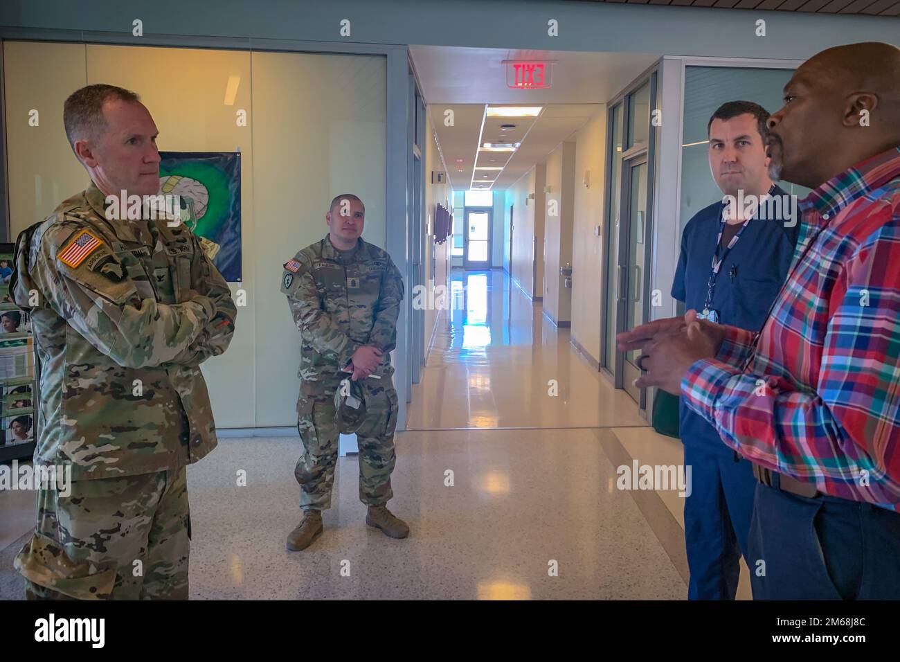 Col. Bernard Harrington, Deputy Commanding Officer for Support of the ...