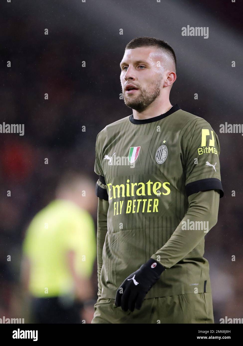 EINDHOVEN - Ante Rebic of AC Milan during the friendly match between ...