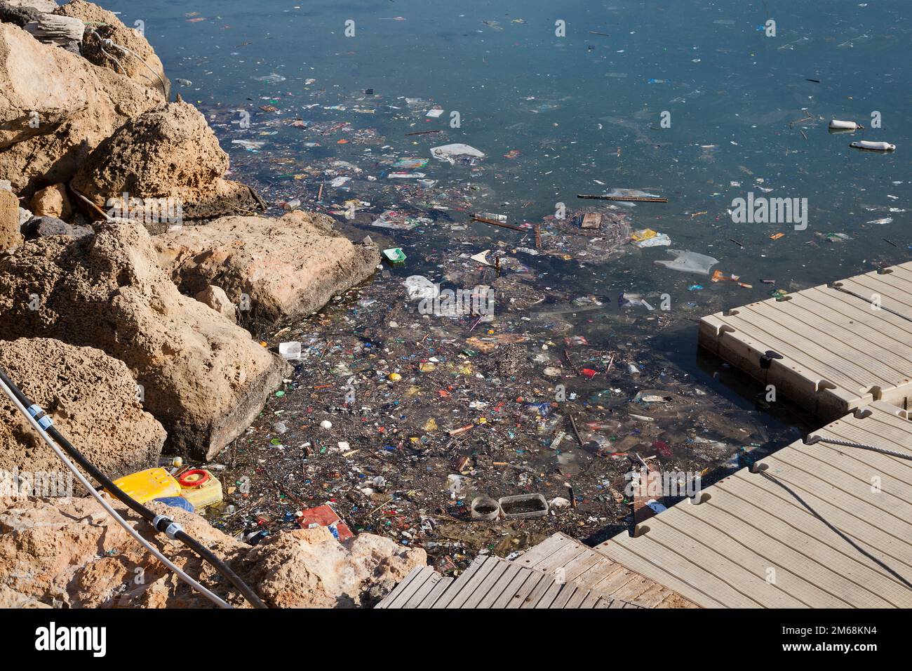 Pollution mediterranean coast hi-res stock photography and images - Alamy