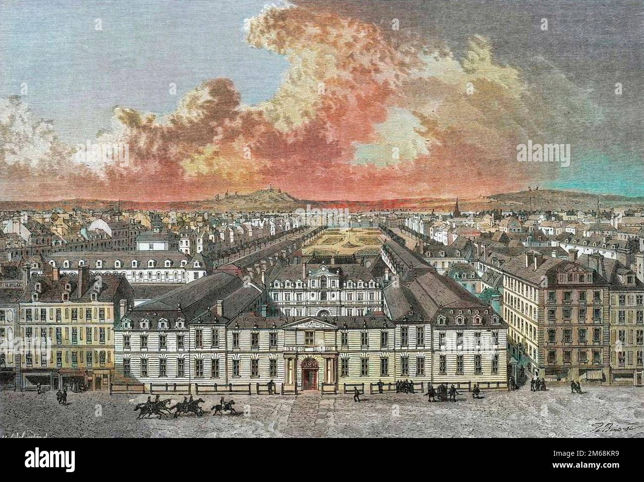Le Palais Cardinal (aujourd'hui Palais Royal) Paris - Palais Cardinal ...