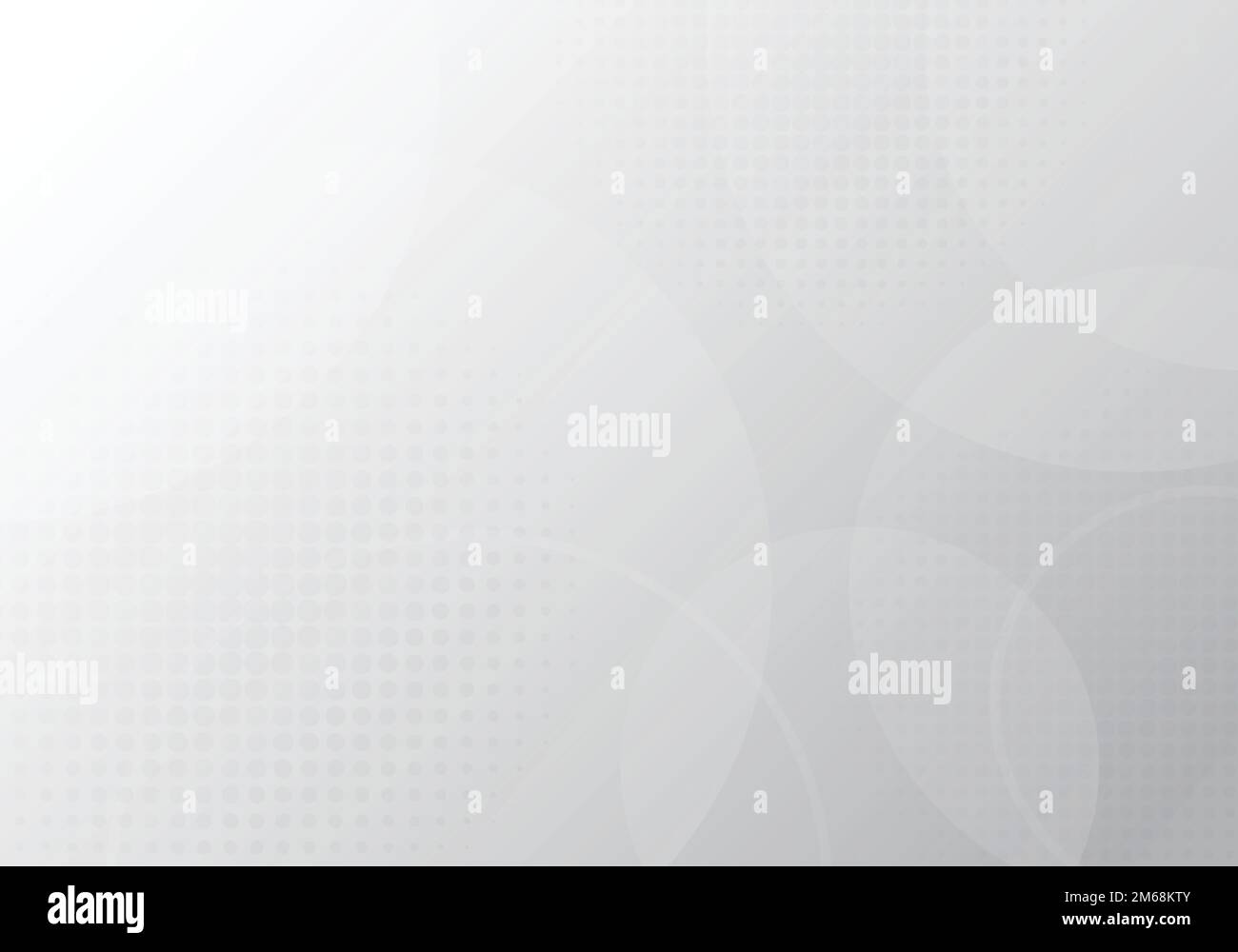 Abstract White Circle Template Design For Template With Halftone Overlapping With Gradient