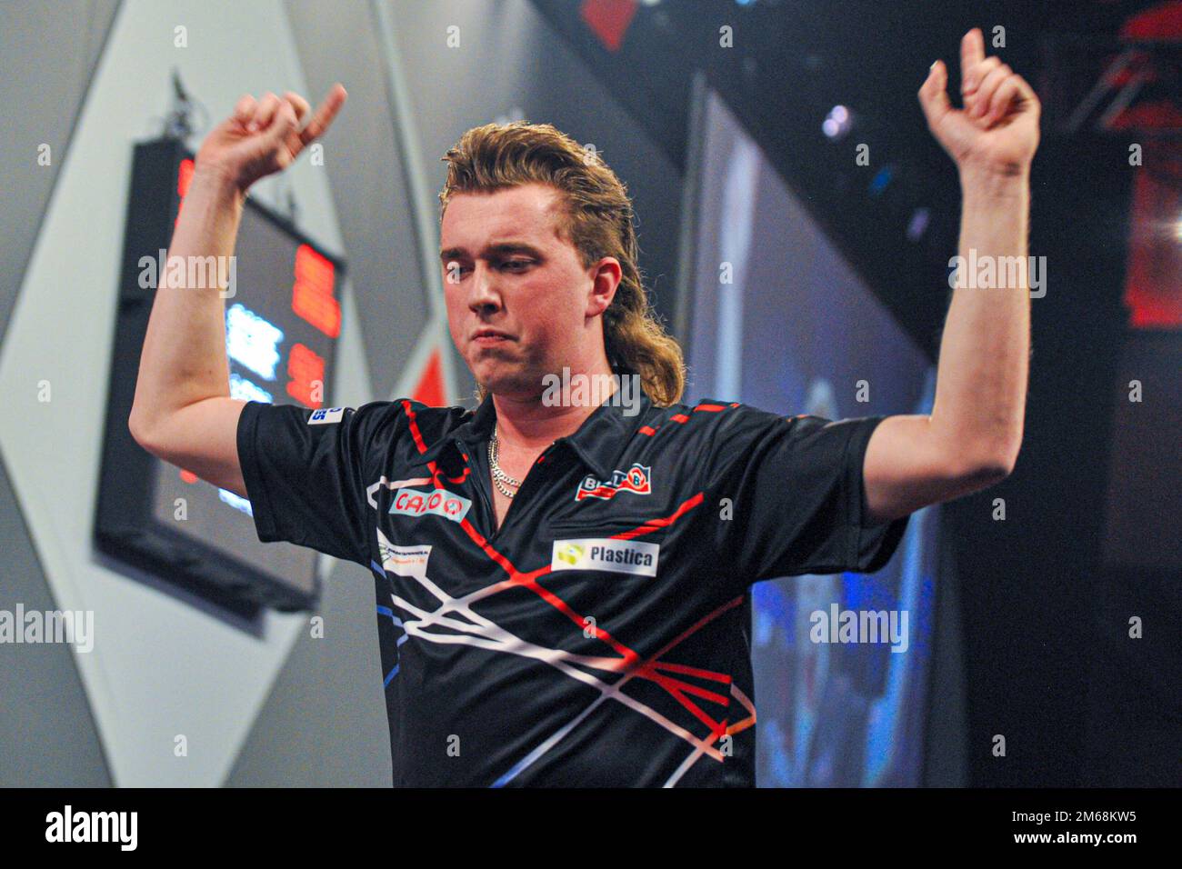 LONDON, ENGLAND - DECEMBER 19: Danny Jansen of the Netherlands reacts ...