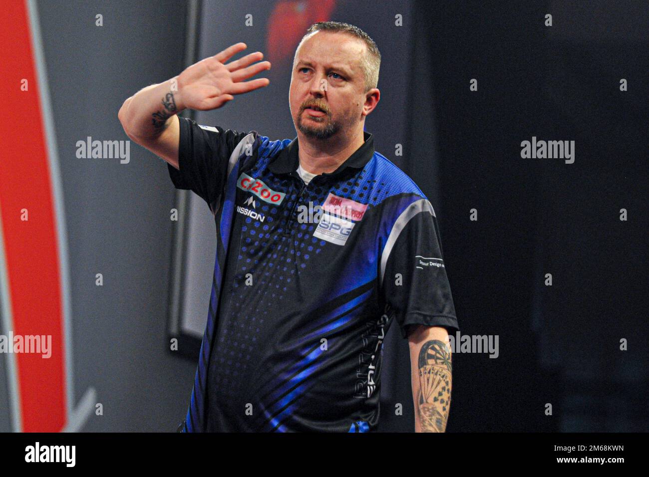 LONDON, ENGLAND - DECEMBER 19: Ritchie Edhouse of England reacts during ...