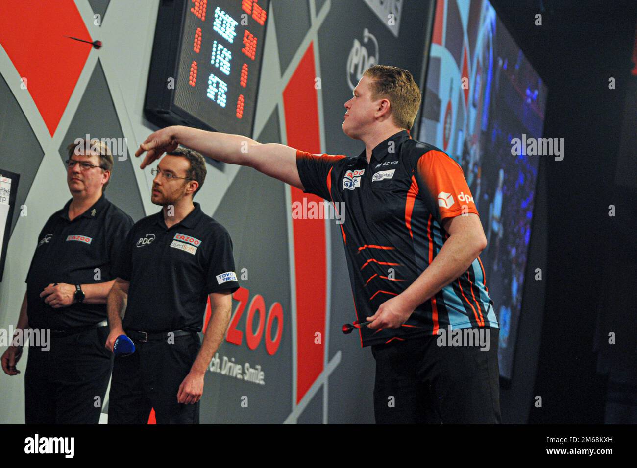 LONDON, ENGLAND - DECEMBER 19: Danny van Trijp of the Netherlands in ...