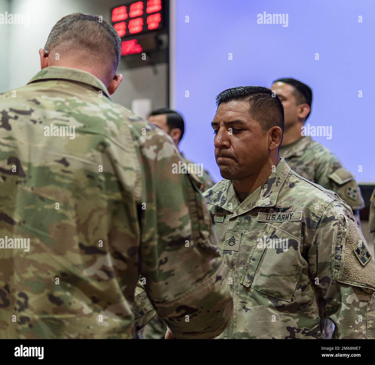 Maj. Gen. David Hodne, commanding general, 4th Infantry Division and ...