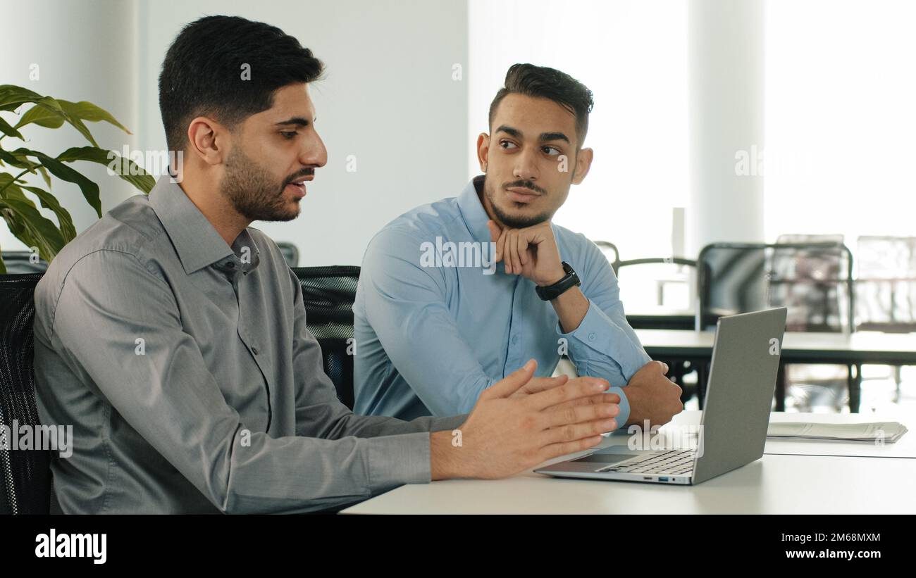 Two diverse businessmen multiracial partners hi-res stock photography ...