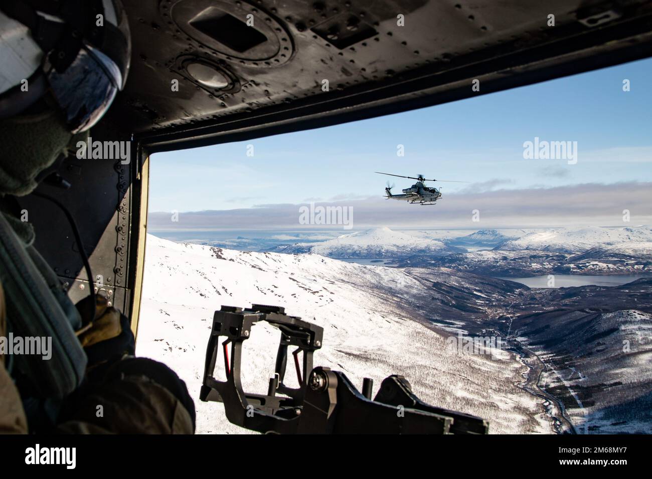 U.S. Marine Corps Lance Cpl. Matthew Tracy, with the Aviation Combat ...