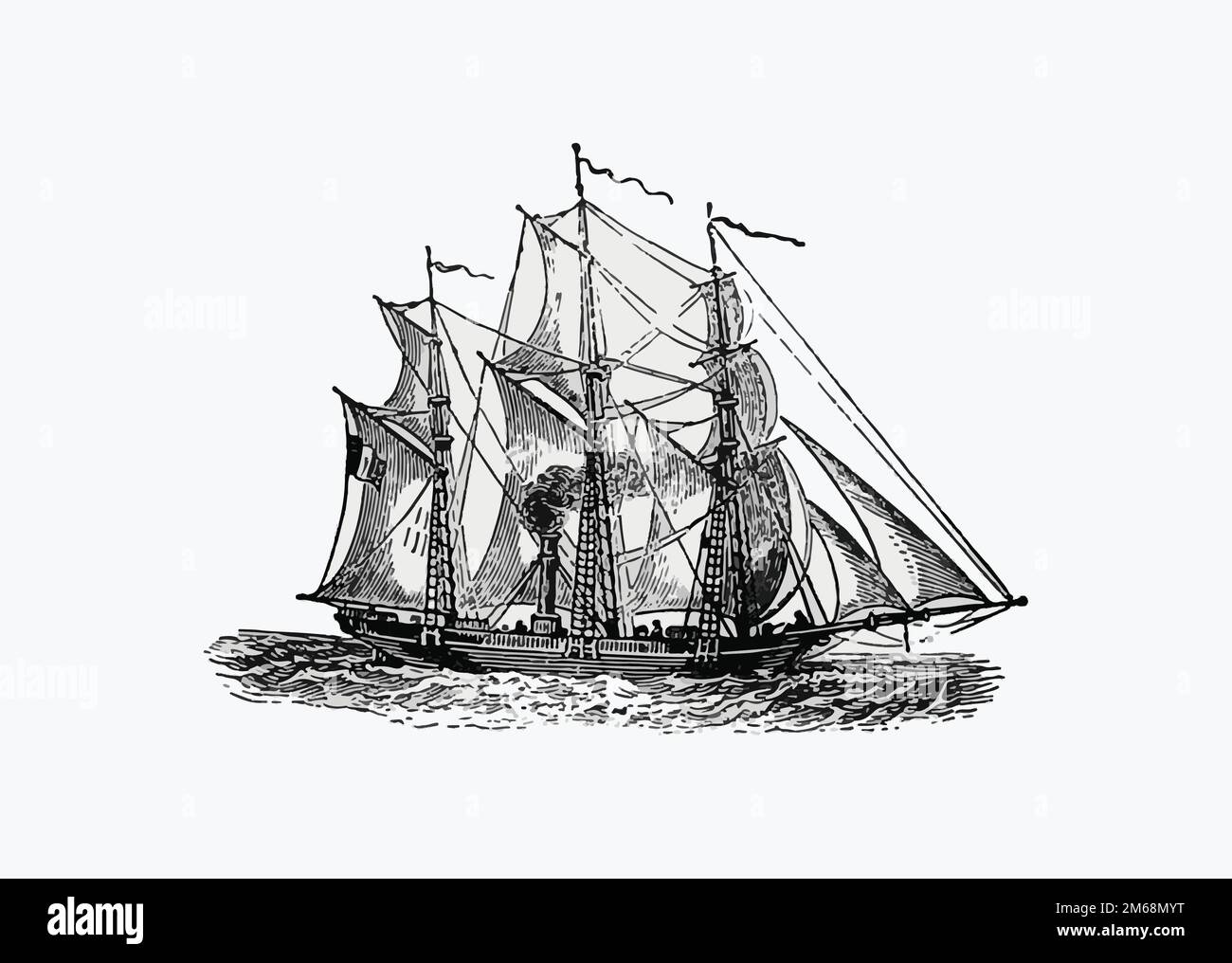Steamboat Illustration Vector Stock Vector Image And Art Alamy