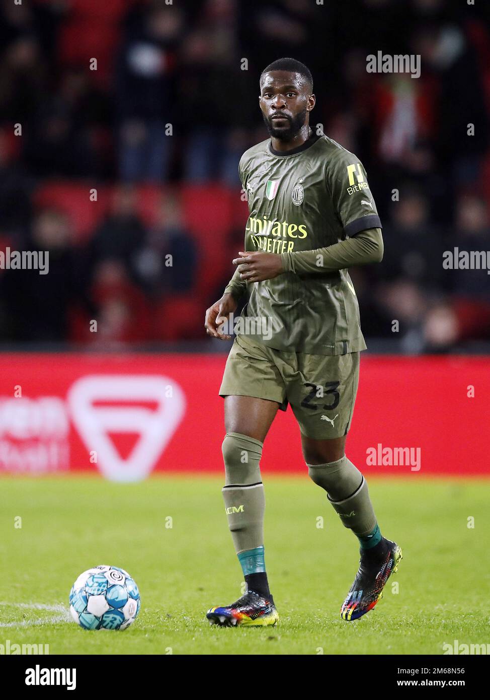 EINDHOVEN - Fikayo Tomori of AC Milan during the friendly match between ...