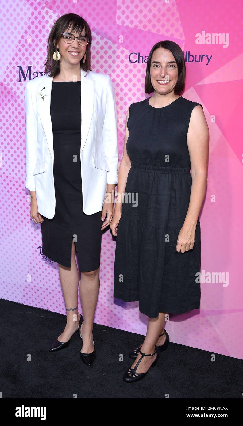 Elizabeth Mirzaei and Melanie Annan at the at the 15th Annual WIF Oscar ...