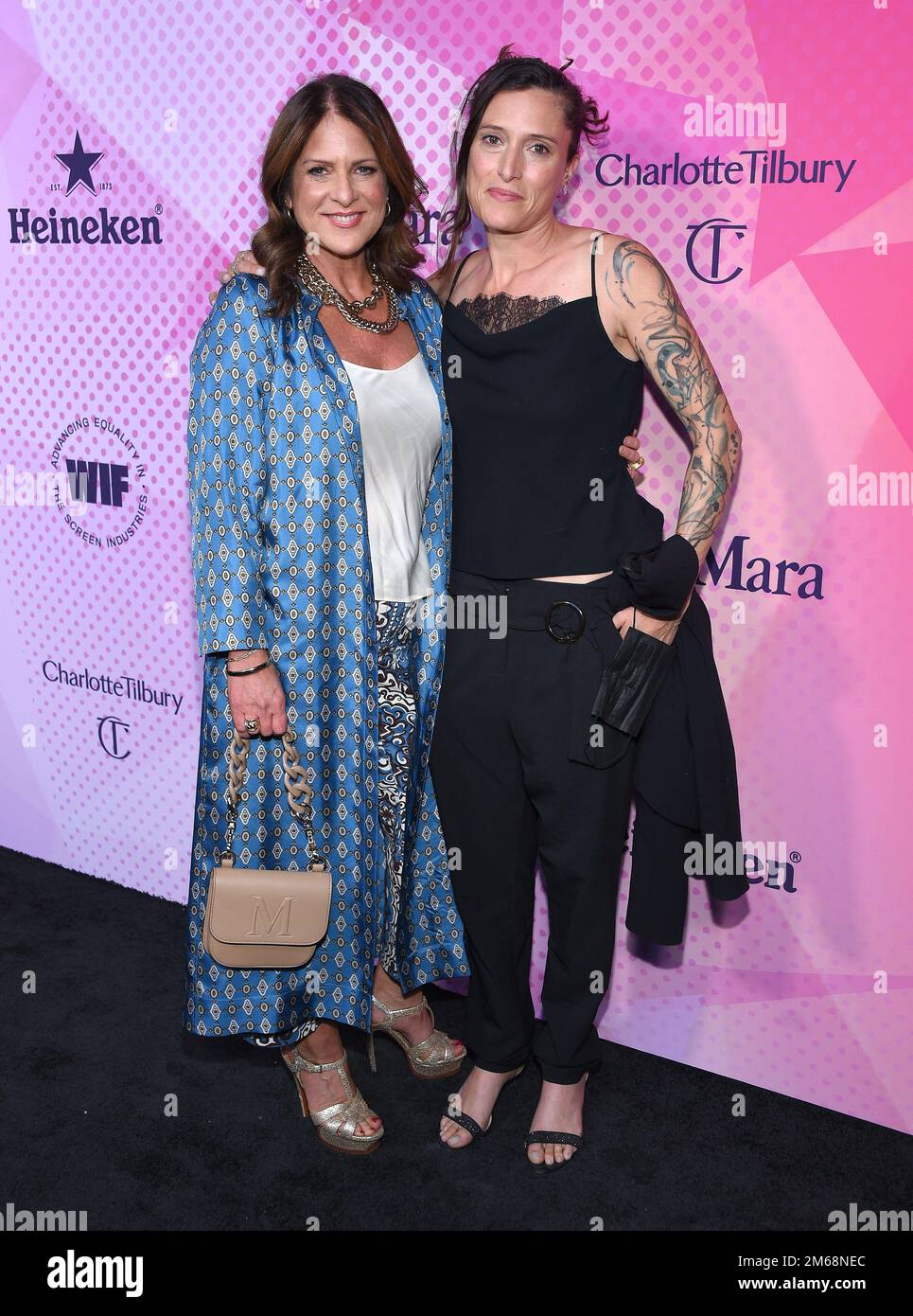 Cathy Schulman and Rachel Morrison at the at the 15th Annual WIF Oscar ...