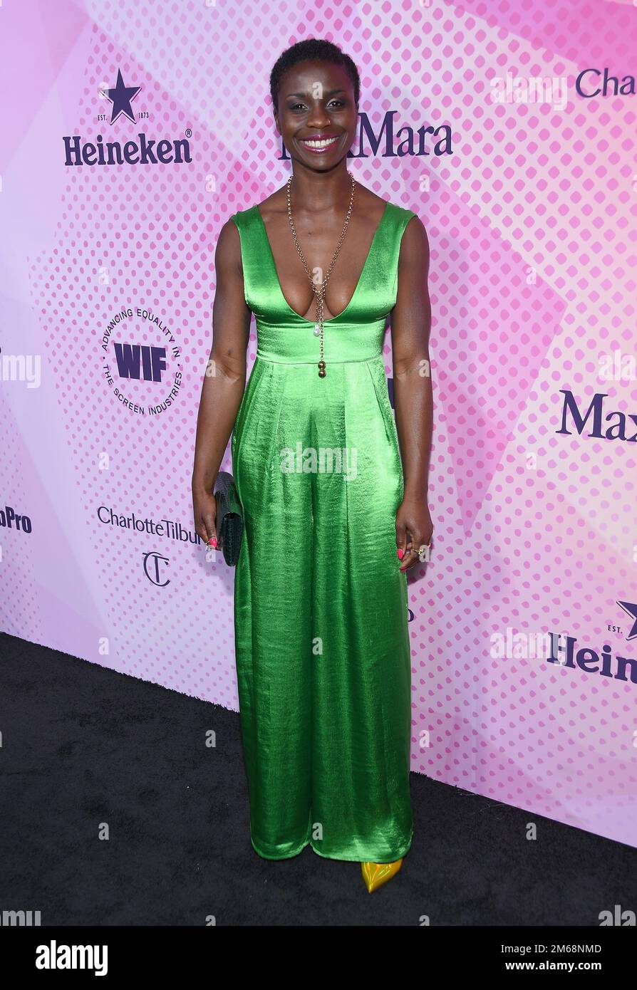 Ann Akinjirin at the at the 15th Annual WIF Oscar Party at Bar Lis in ...