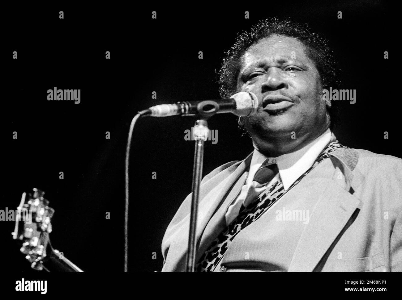 BB King in concert on North Sea Jazz in Den Haag 1986 Netherlands ...