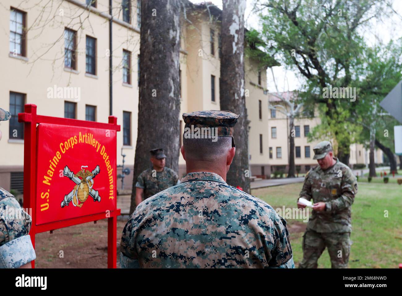 Command Sgt. Maj. Taylor talks about the criteria for the competition ...
