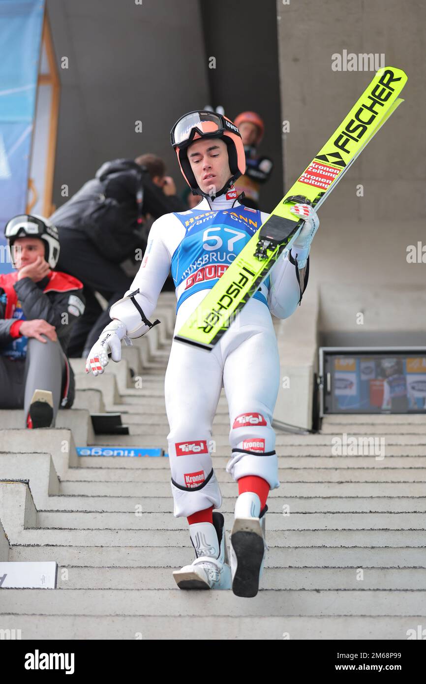 Innsbruck, Austria. 03rd Jan, 2023. Nordic skiing/ski jumping: Four ...
