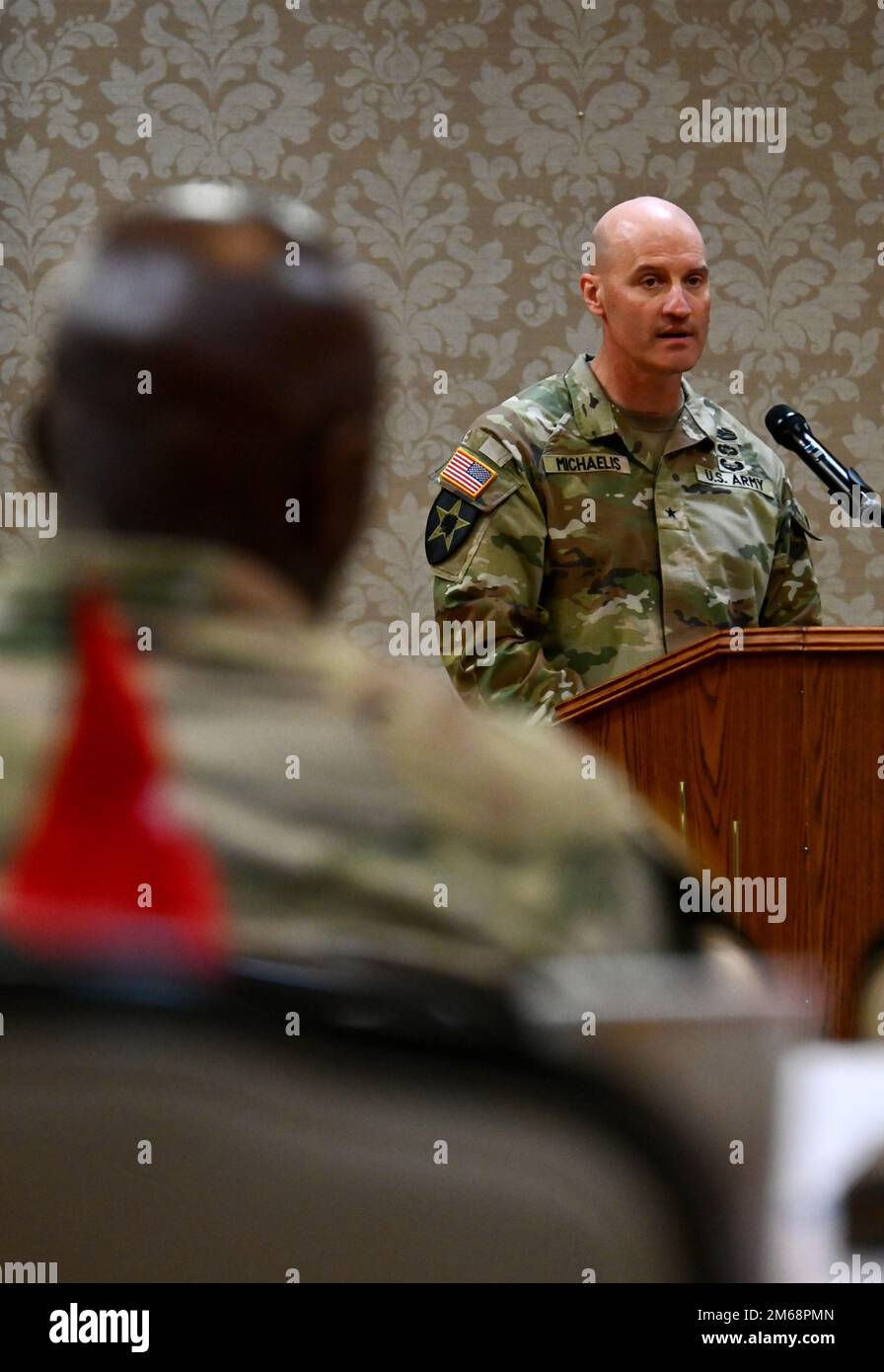 Brig. Gen. Patrick R. Michaelis, Fort Jackson commanding general ...