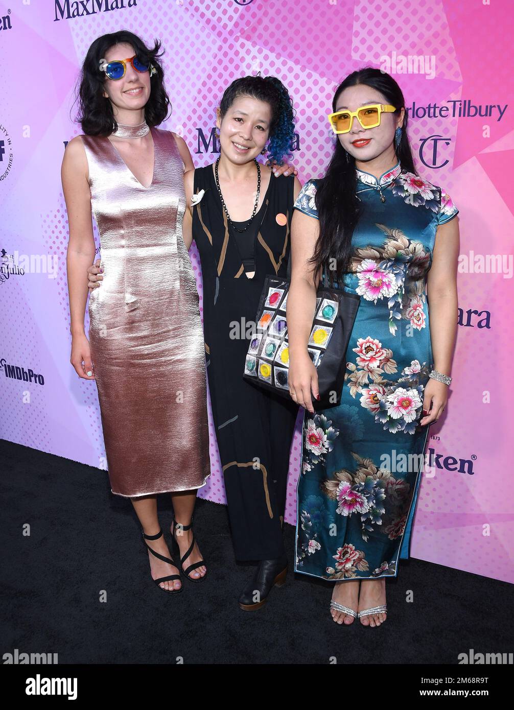 Kira Simon-Kennedy, Jesica Kingdon and Maggie Li at the at the 15th ...