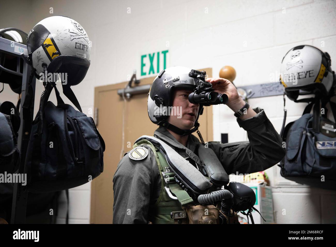 Lt. Steven "Shaft" Nicklaus, assigned to Strike Fighter Squadron (VFA ...