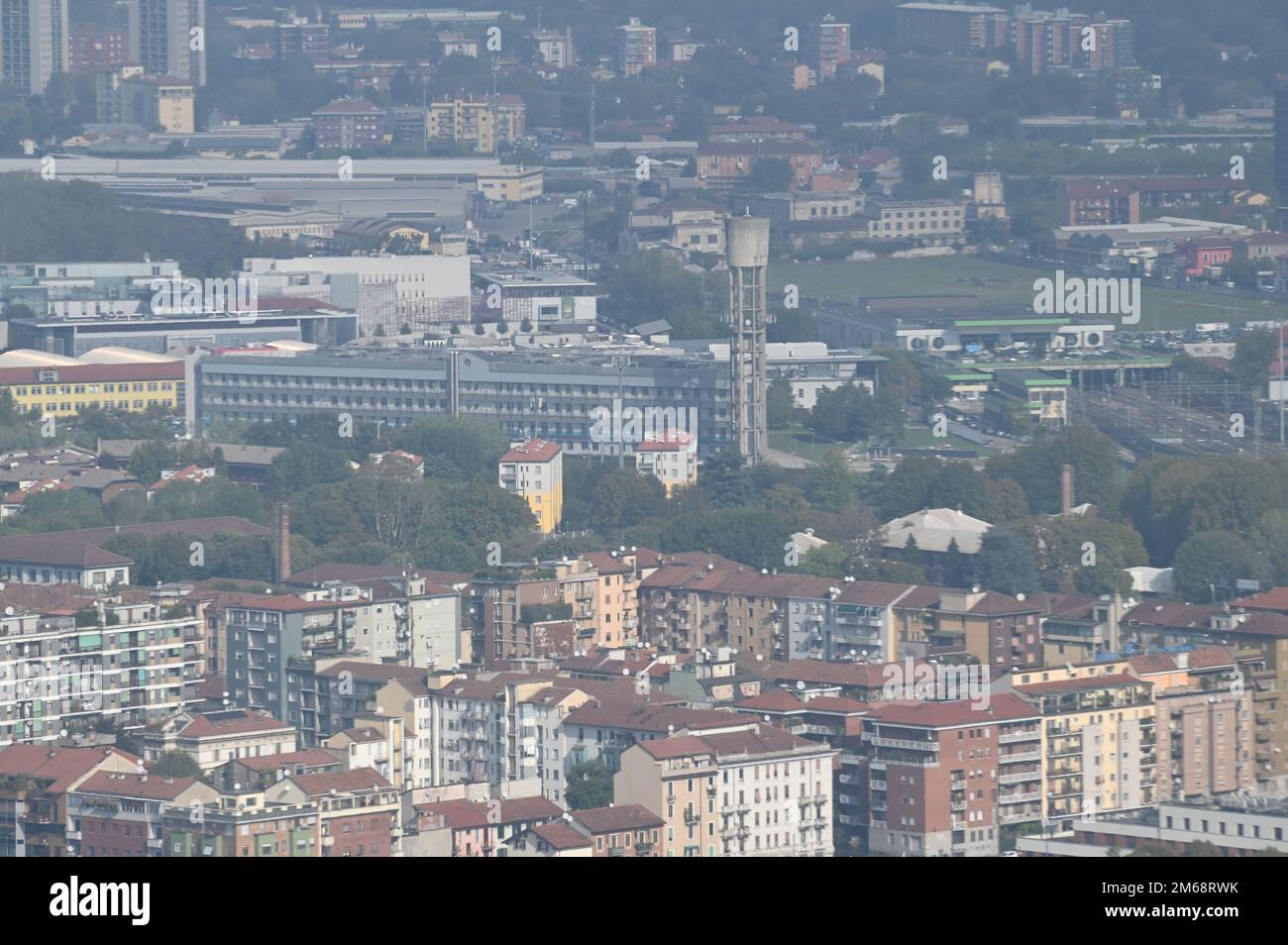 Milan, Italy Milan overviews In the picture: Piazza Tre Torri MiCo ...