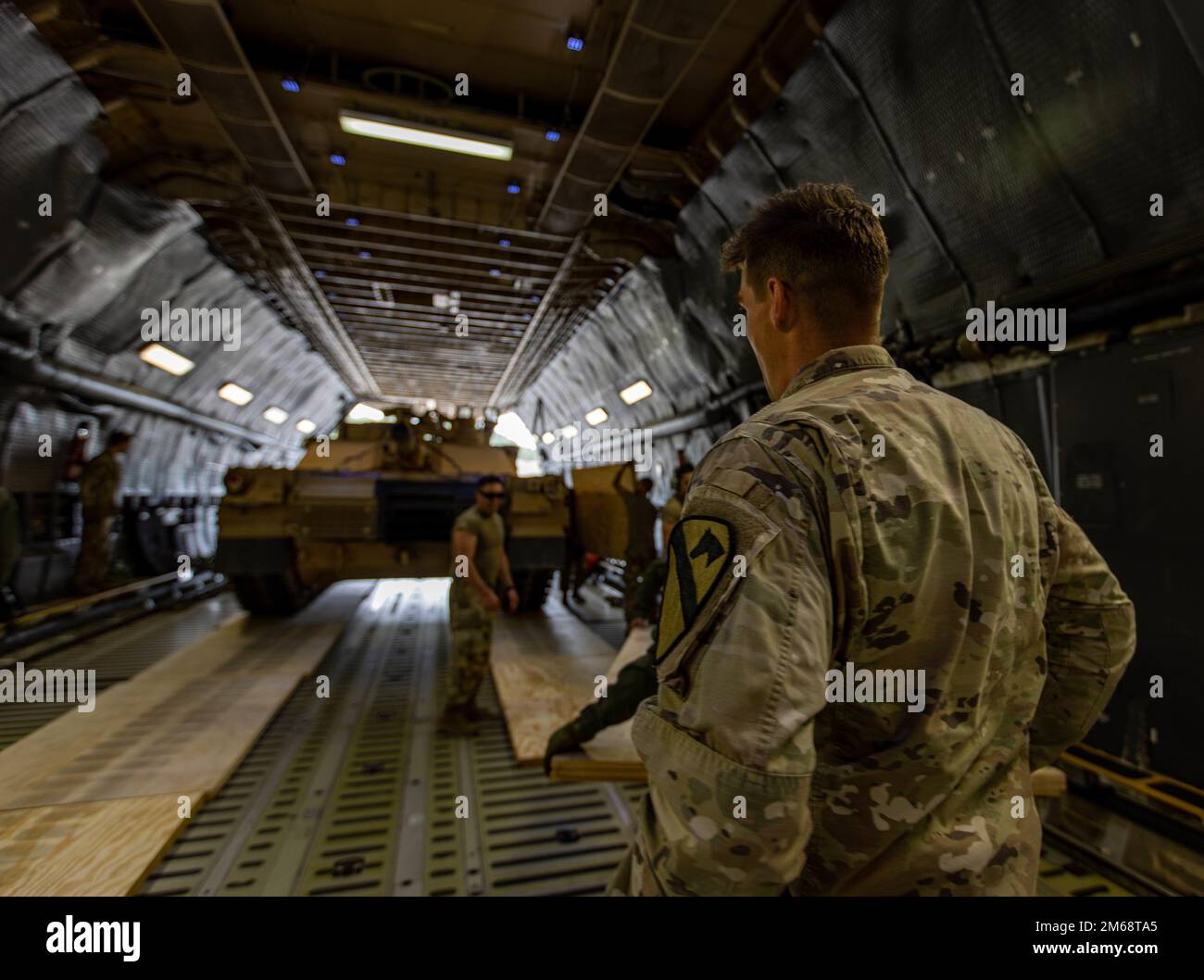 1st Cavalry Division became apart of history by being the first to load ...