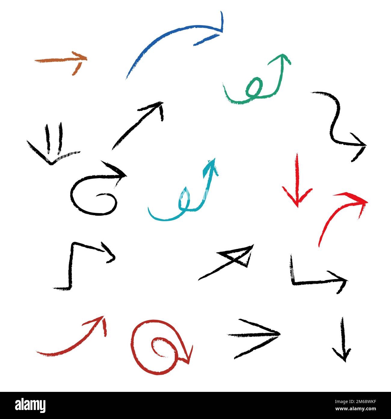 the collection of various arrows Stock Photo - Alamy