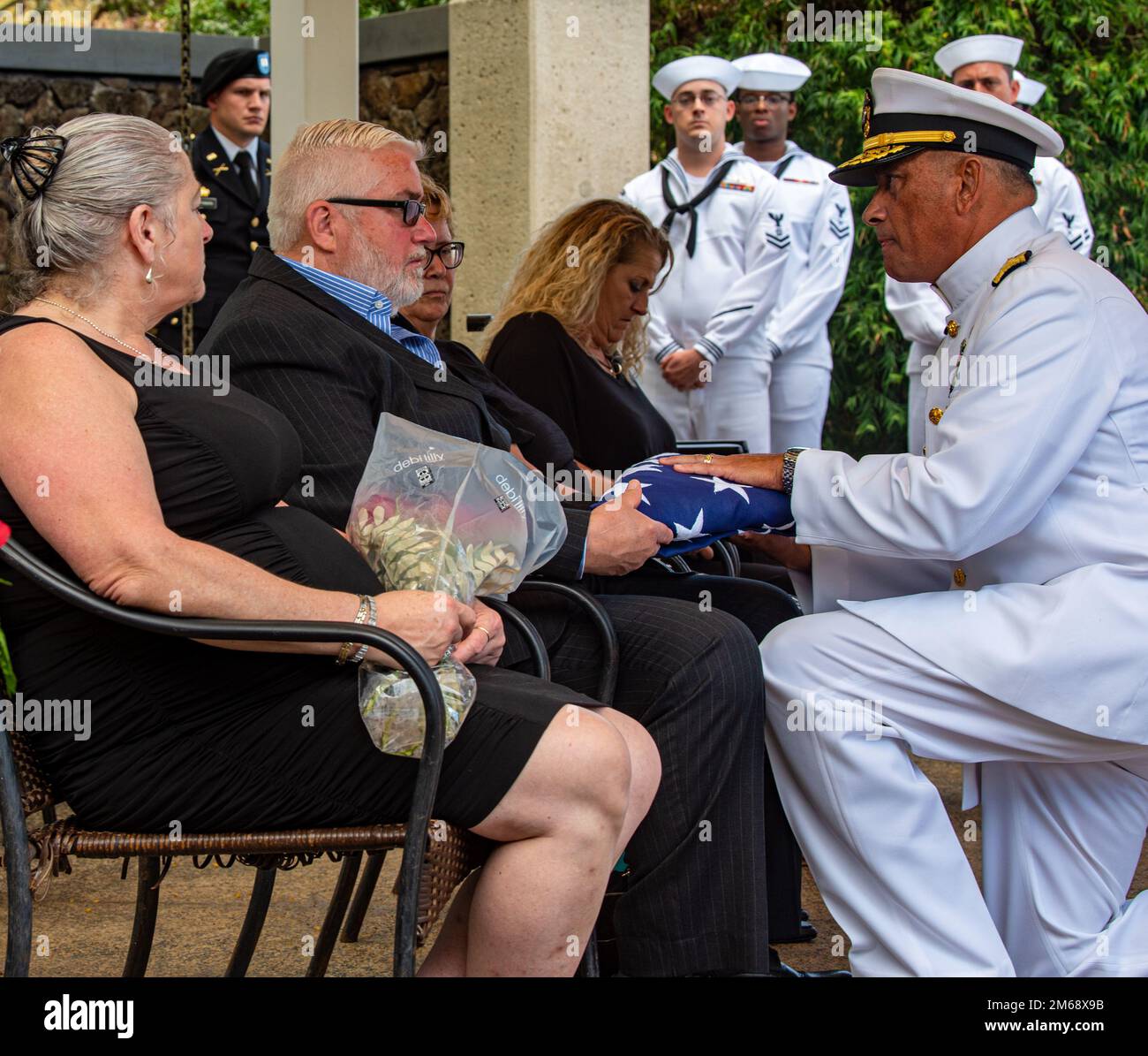 U.S. Navy Rear Admiral Darius Banaji, Deputy Director for Operations ...