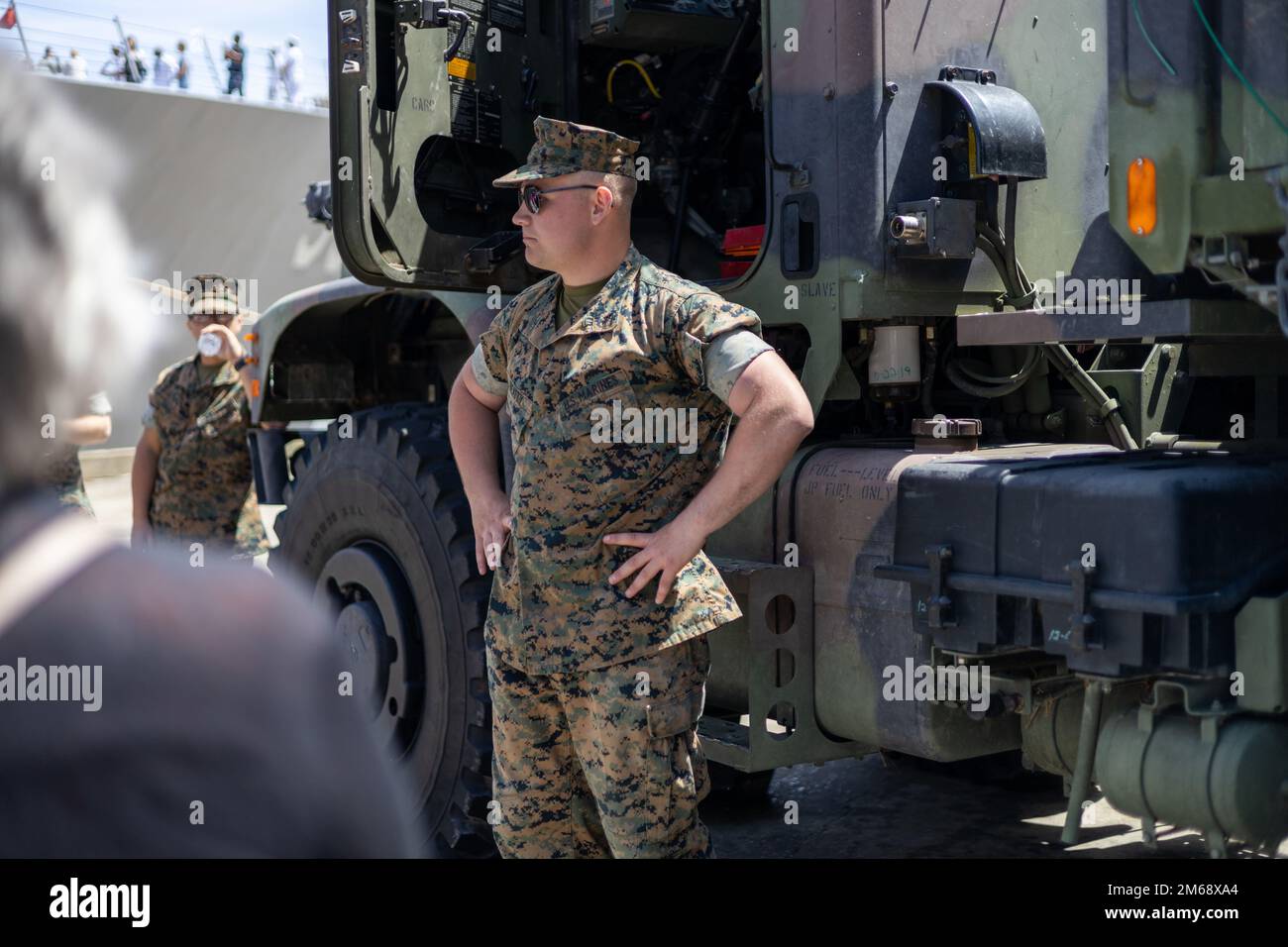 Truck co 23rd marine regiment hi-res stock photography and images - Alamy