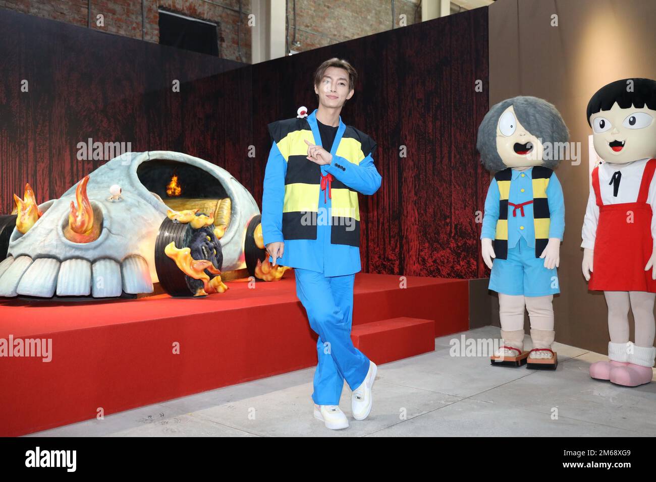 Taiwanese actor, singer, television host and businessman Aaron Yan ...