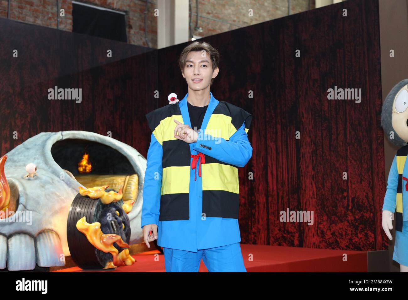 Taiwanese actor, singer, television host and businessman Aaron Yan ...
