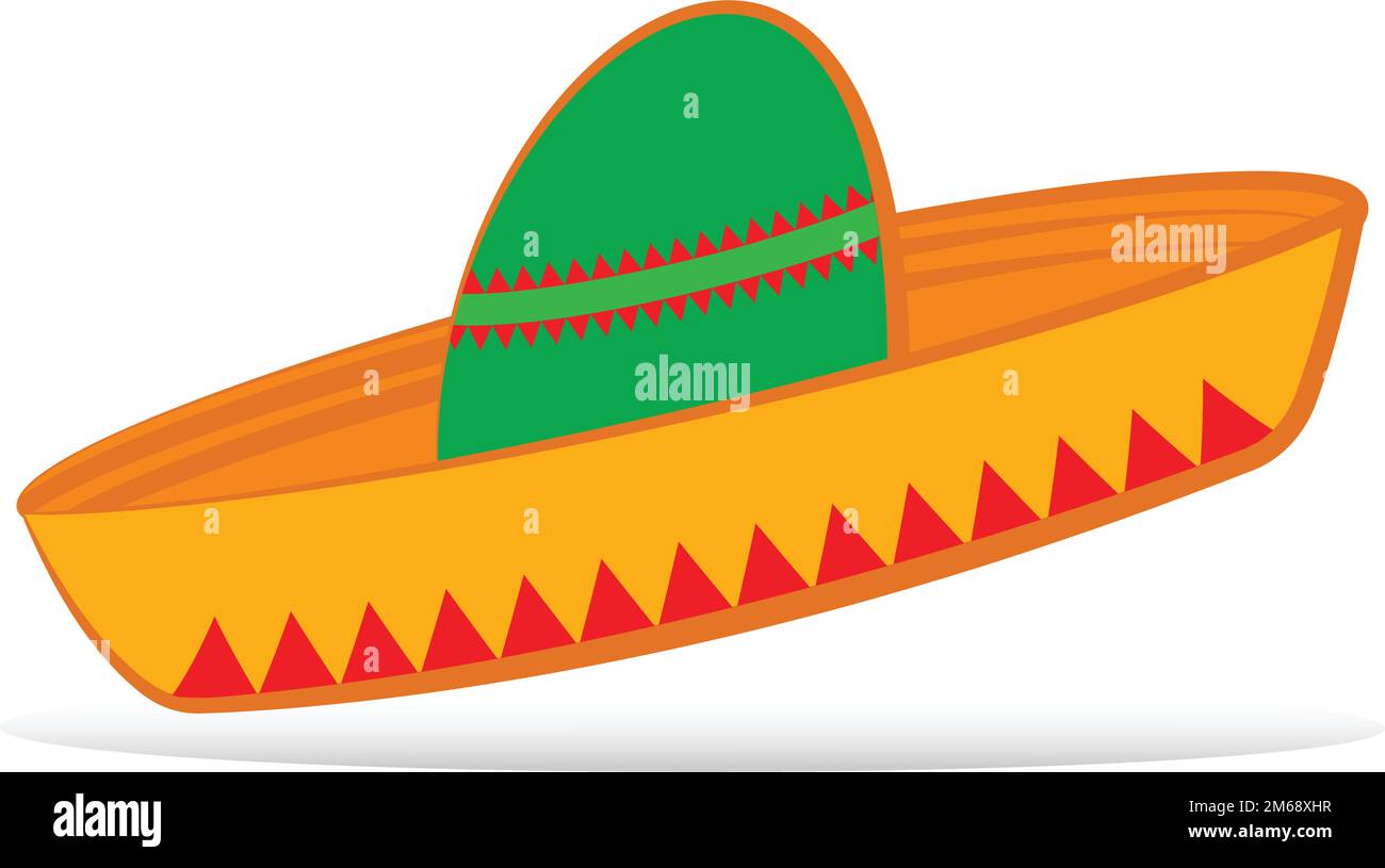 Mexican with sombrero Cut Out Stock Images & Pictures - Alamy