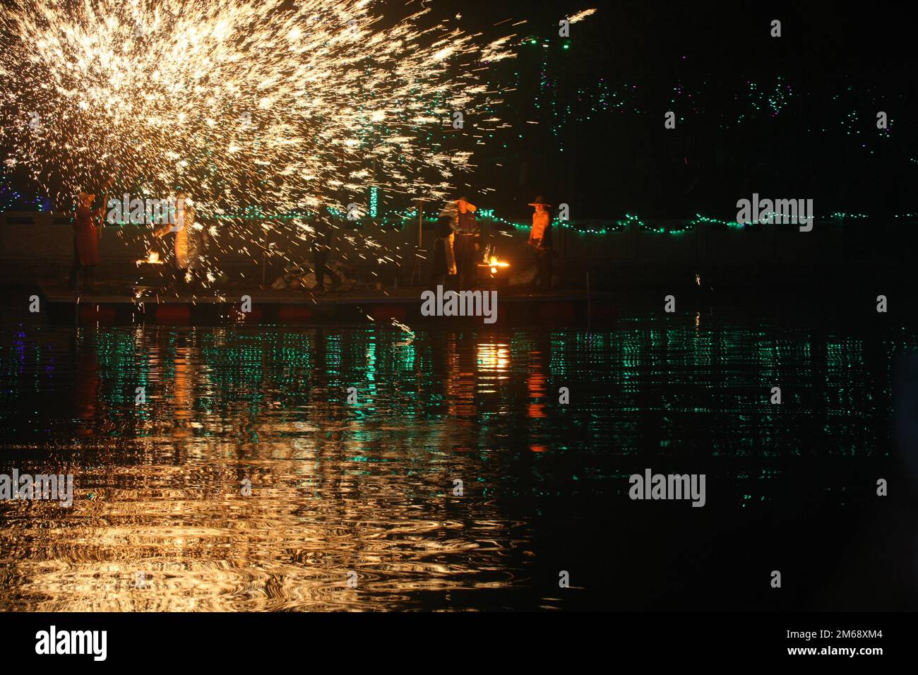 "Datiehua" fireworks (one of the national intangible cultural heritages ...