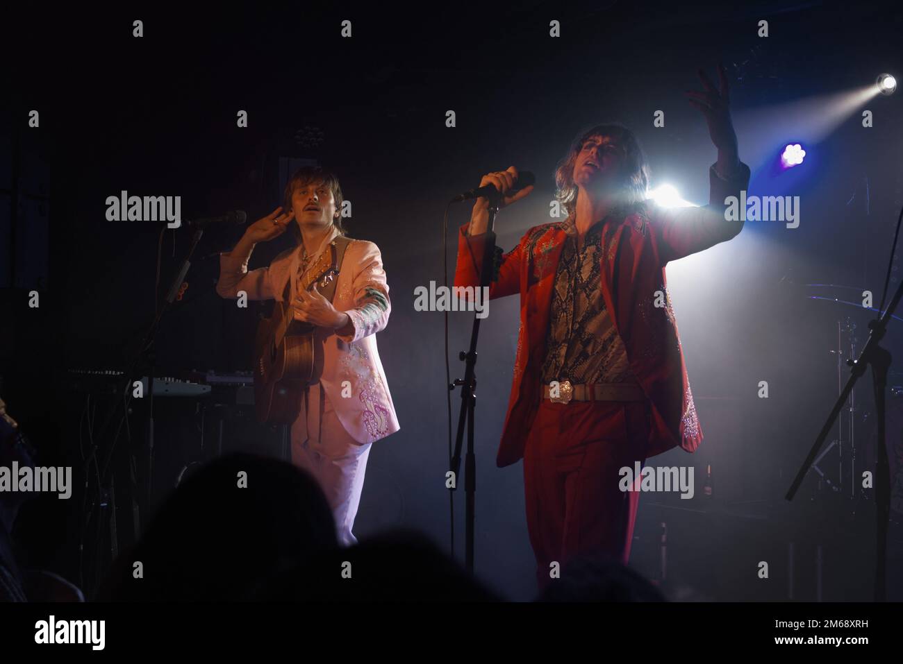 The Lime Cordiale music show in Futurum Music Bar Prague Stock Photo ...