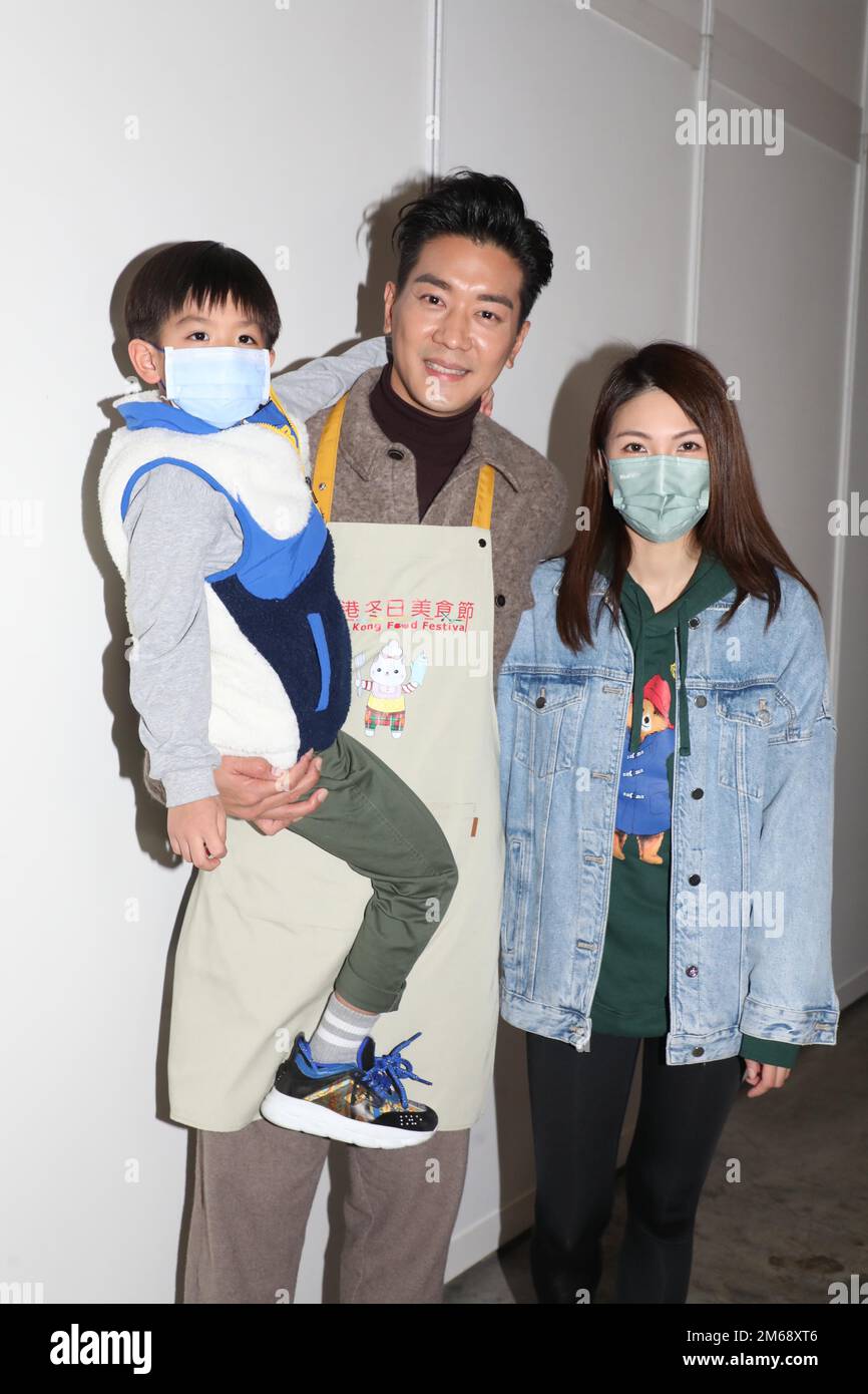 Hong Kong actor and host Lai Lok-yi attended Hong Kong Food Festival in ...