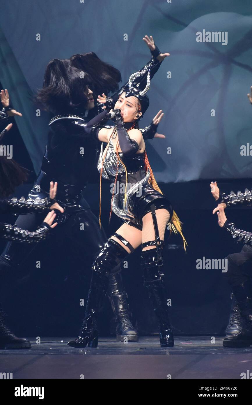 Taiwanese singer, songwriter, and actress Jolin Tsai held Ugly Beauty ...