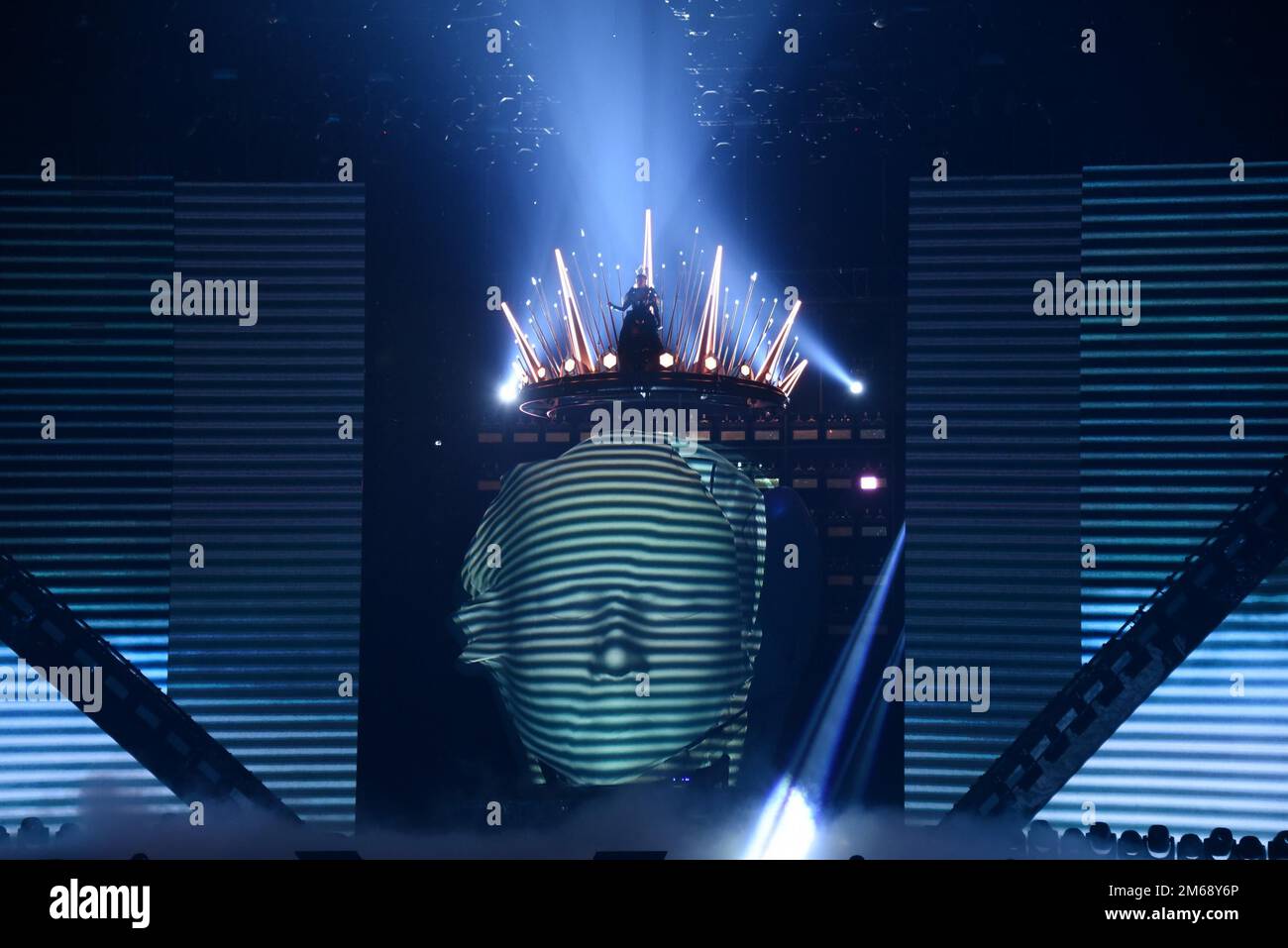 Taiwanese singer, songwriter, and actress Jolin Tsai held Ugly Beauty ...