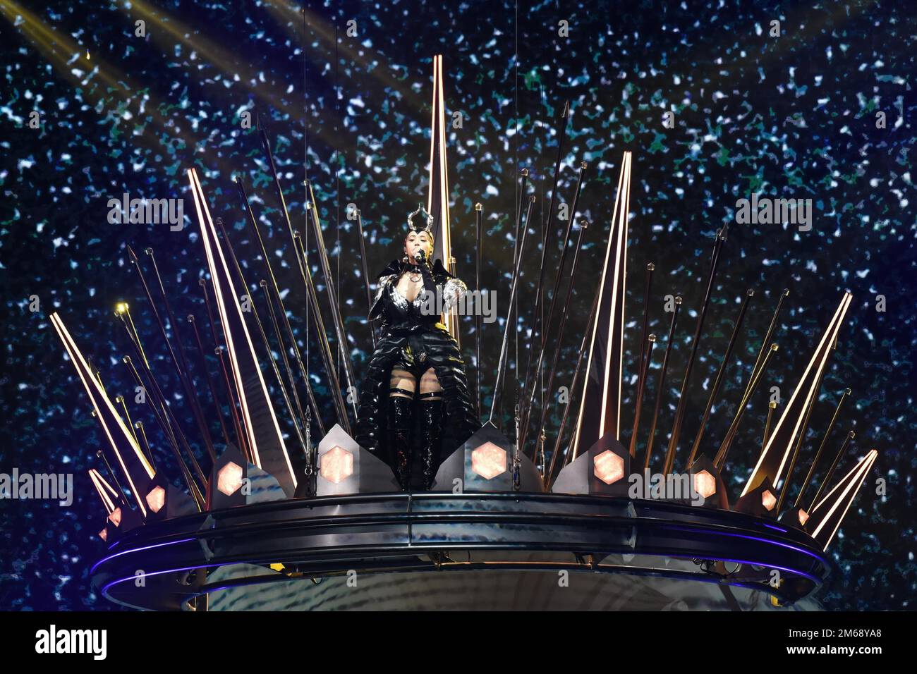 Taiwanese singer, songwriter, and actress Jolin Tsai held Ugly Beauty ...