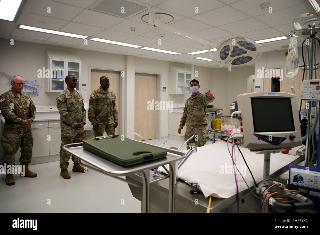From left, Brig. Gen. Mark W. Thompson, command surgeon of U.S. Army ...
