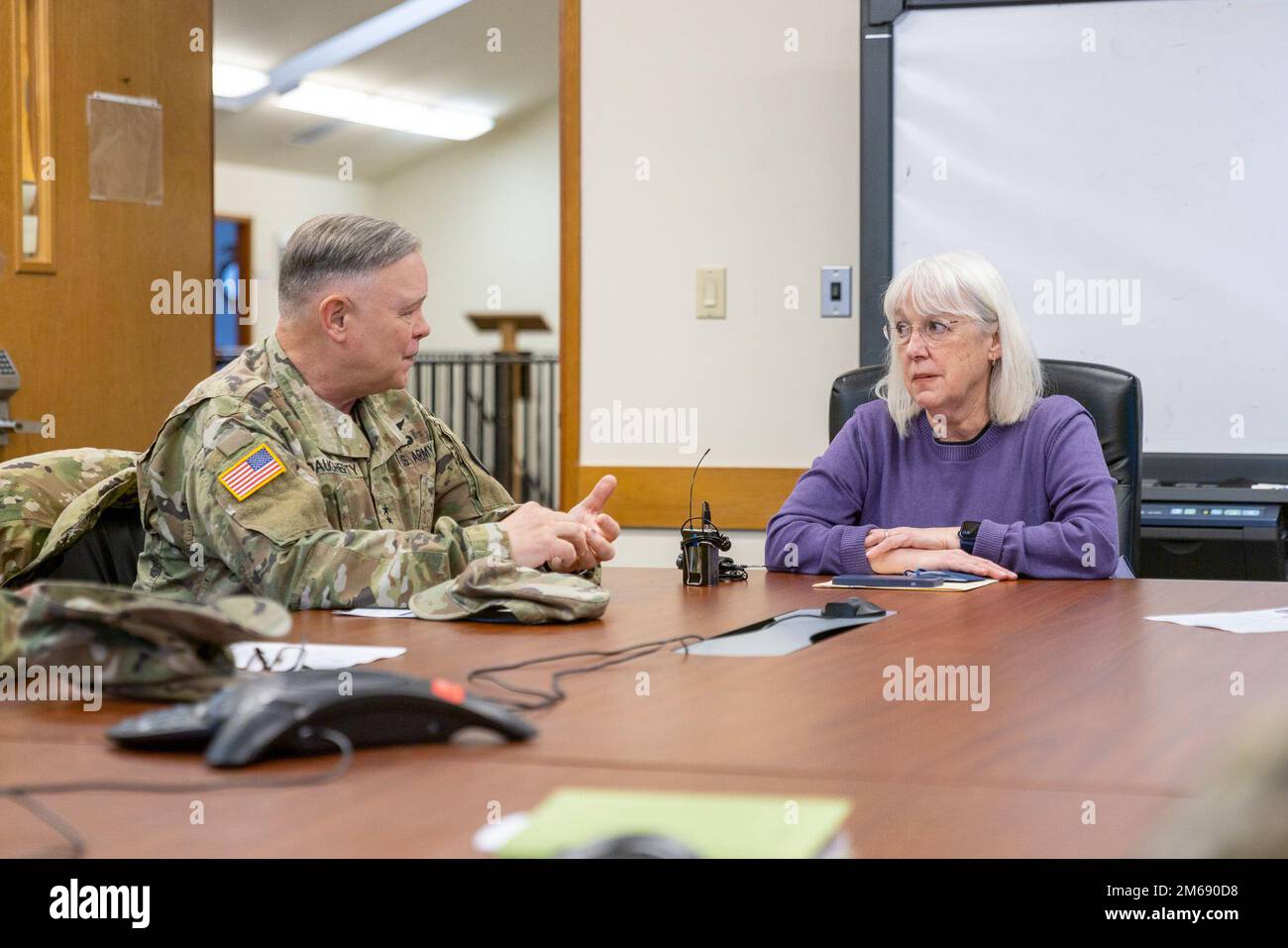 Maj. Gen. Bret Daugherty, the adjutant general, Washington National ...