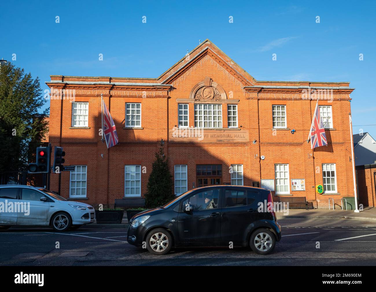 Memorial Hall in Newmarket, Suffolk, UK Stock Photo - Alamy