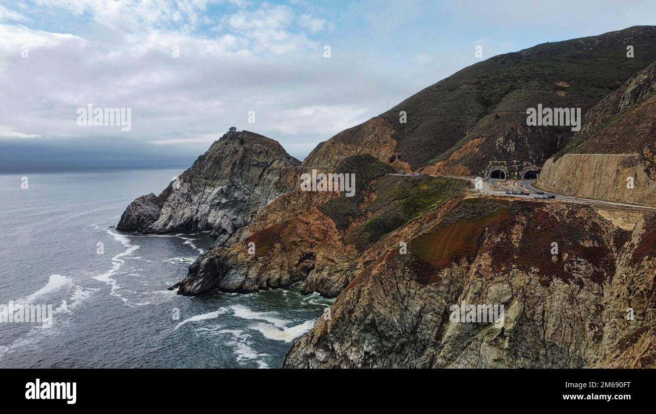 Gray whale cove state beach hi-res stock photography and images - Alamy