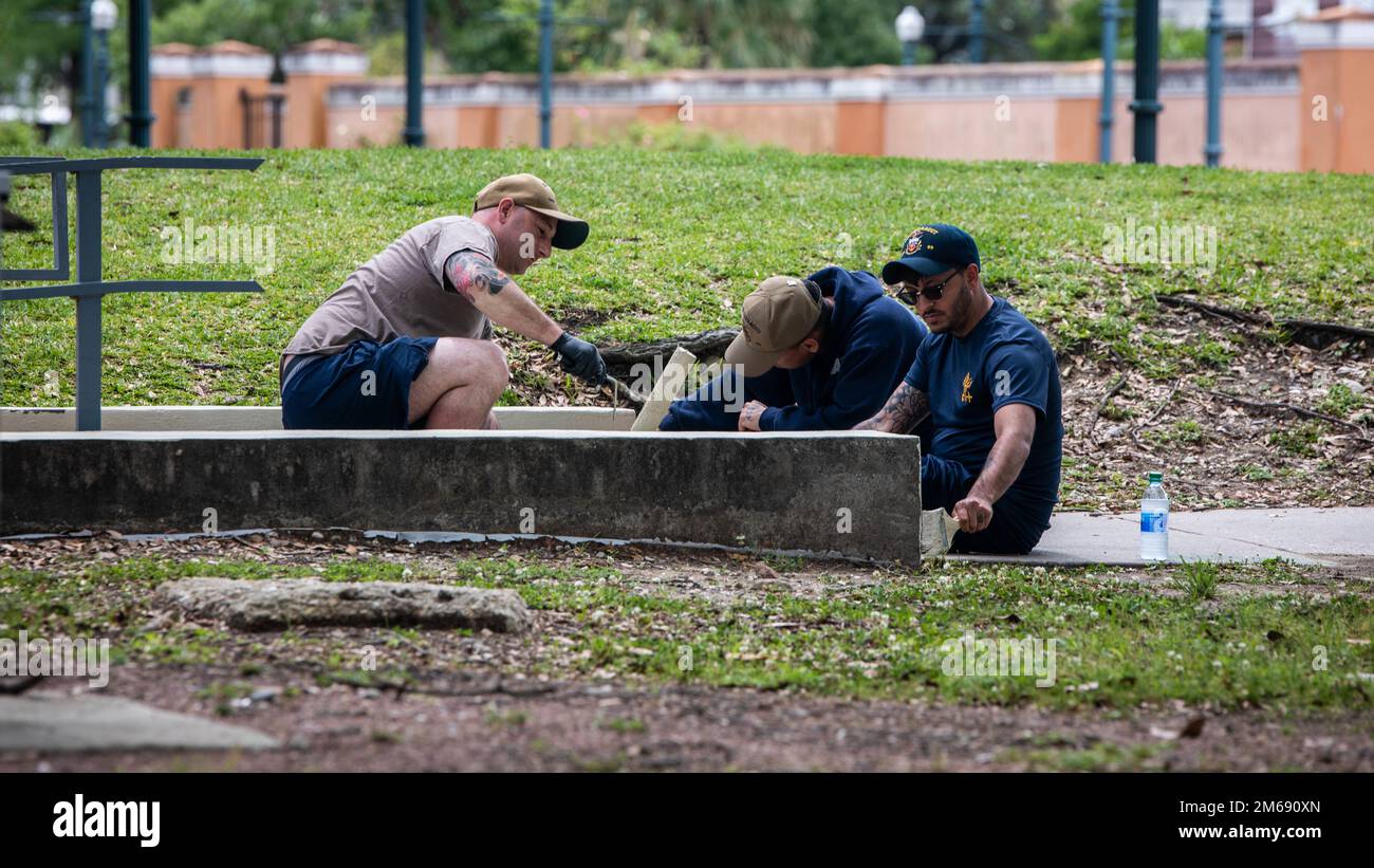 U.S. Navy sailors aboard Navy Destroyers, USS Farragut (DDG 99) and USS ...