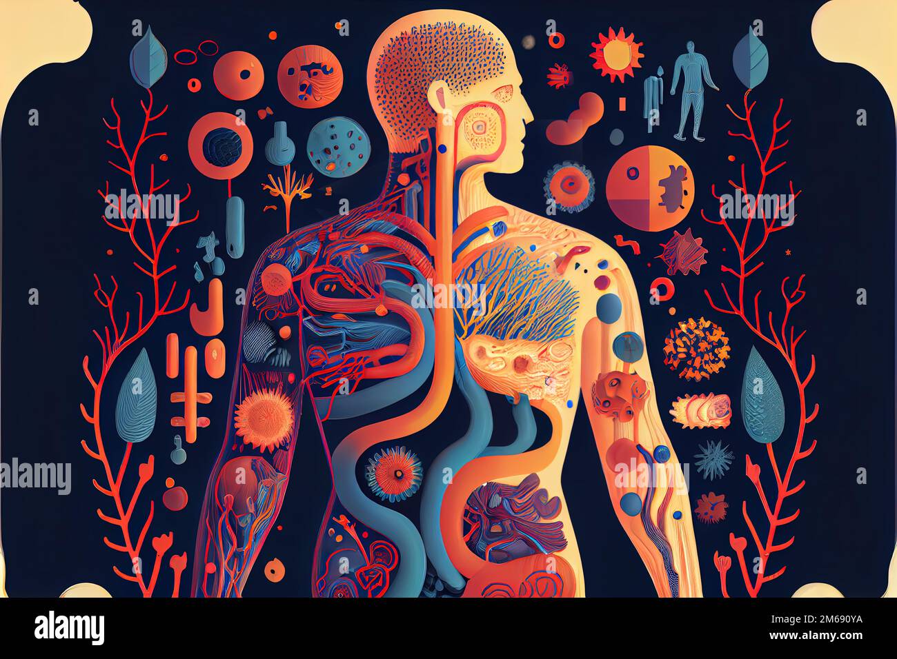 Microbiota human hi-res stock photography and images - Alamy