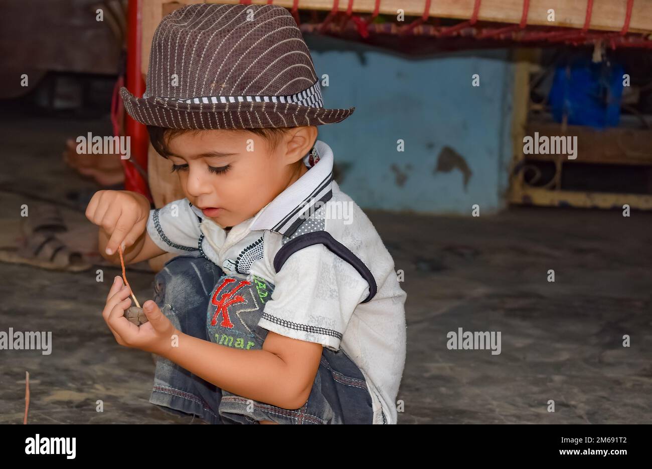 Punjab, Pakistan- January 5, 2022:Beautiful portrait of a Pakistani ...