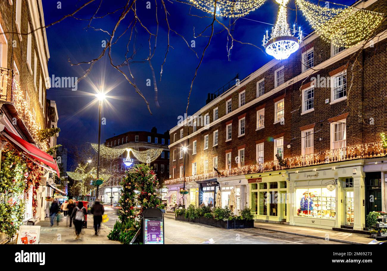 Elizabeth street christmas lights hi-res stock photography and images ...
