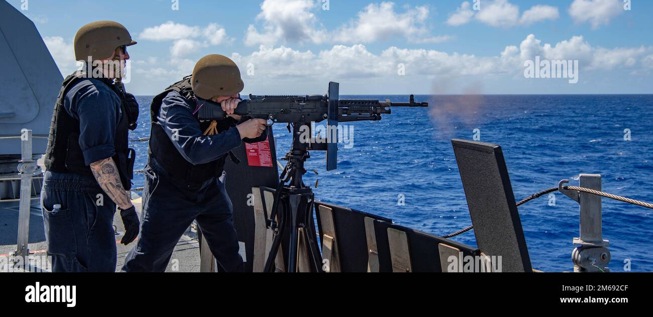 220420-N-JX182-1038 PHILIPPINE SEA (April 20, 2022) Gunner’s Mate 1st ...