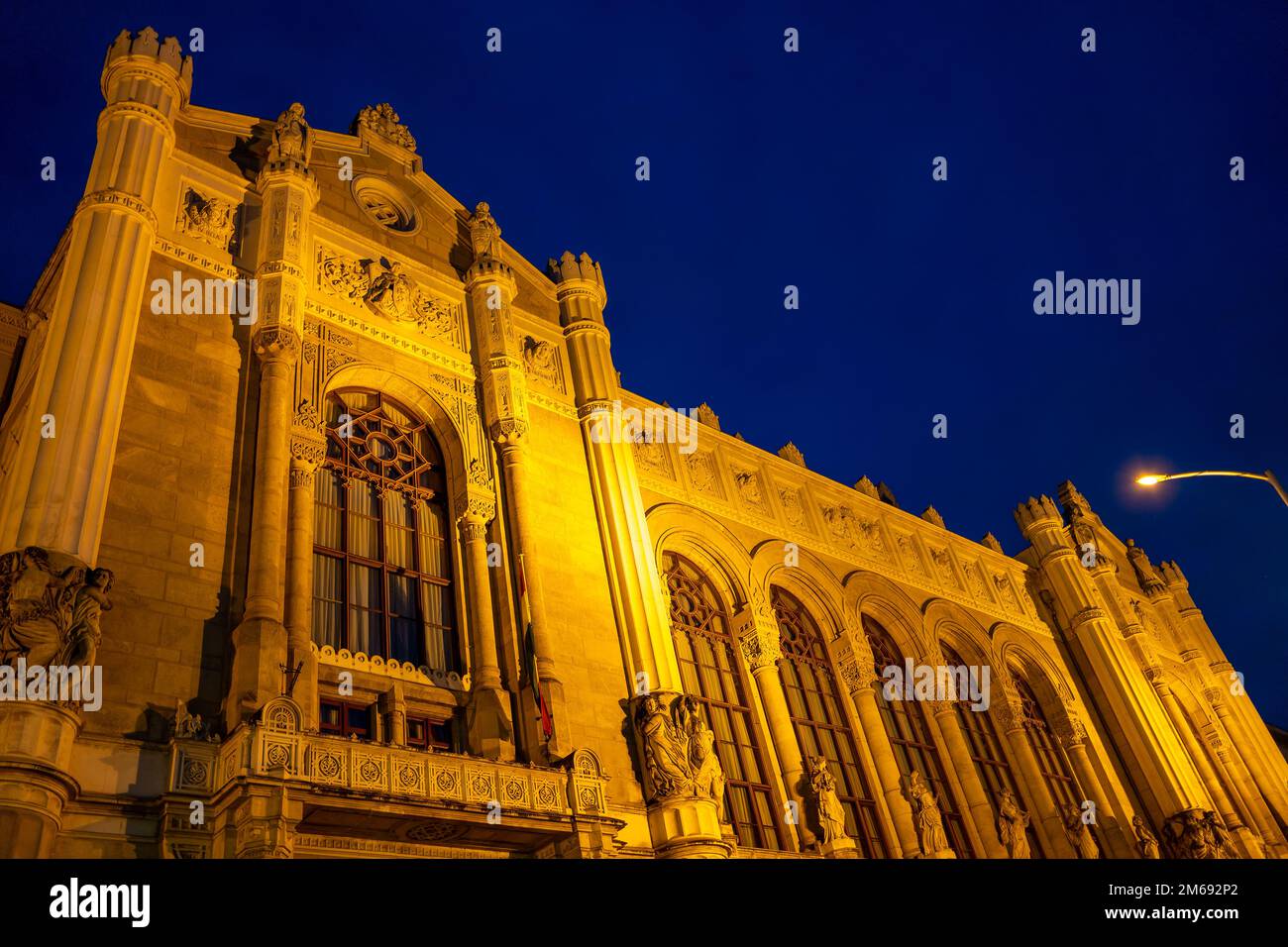 Budapest by Night, Hungary Stock Photo - Alamy