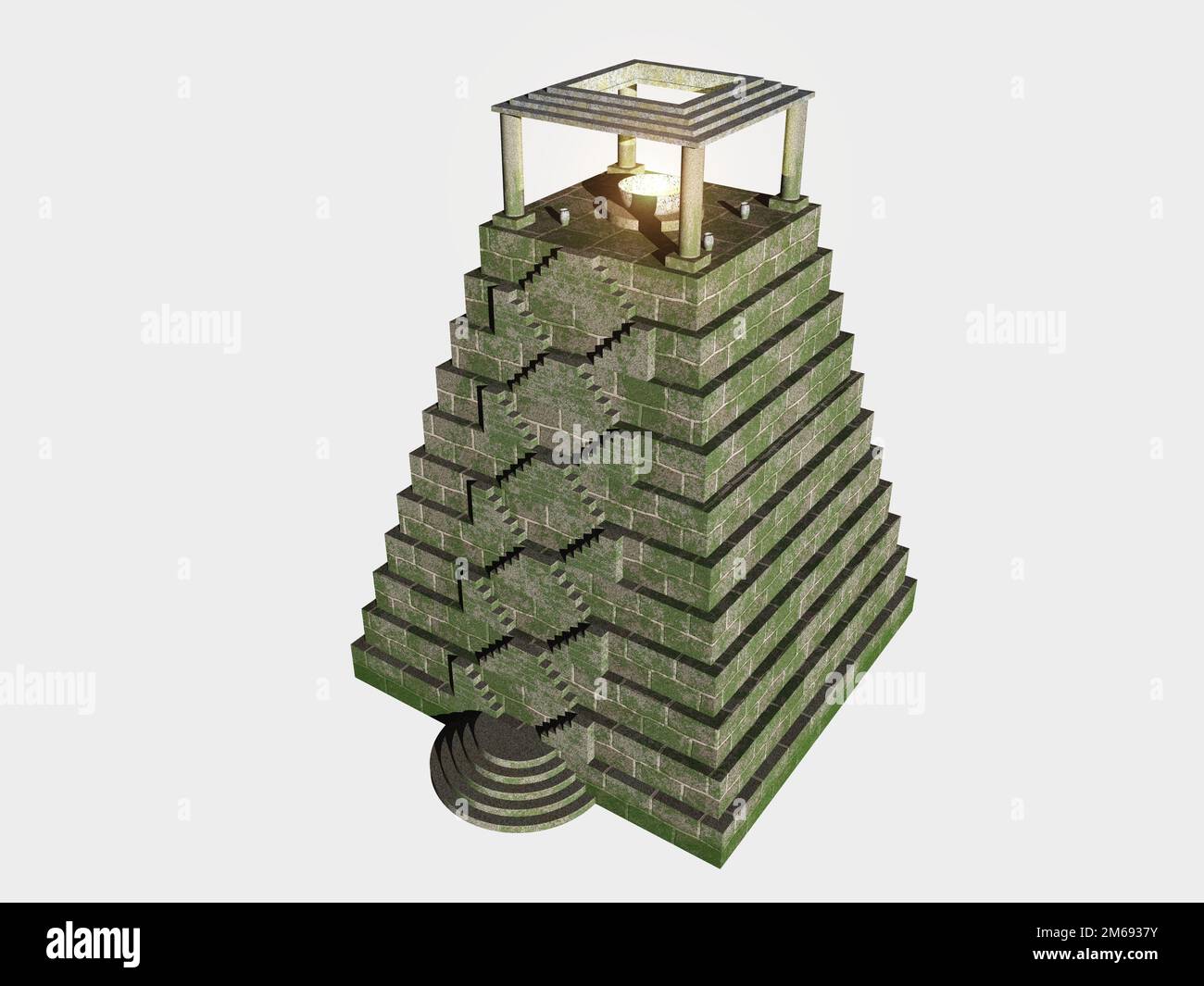 Truncated pyramid hi-res stock photography and images - Alamy